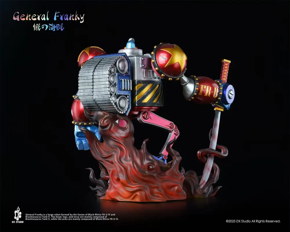 DX Studio - General Franky - One Piece Resin Statue