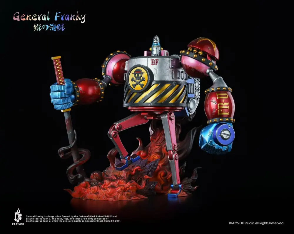 DX Studio - General Franky - One Piece Resin Statue