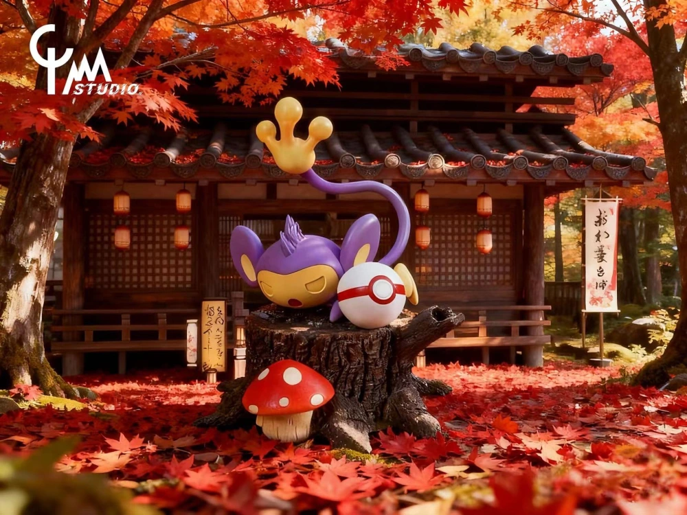 CP Studio - Aipom x Ambipom - Pokemon Scale World