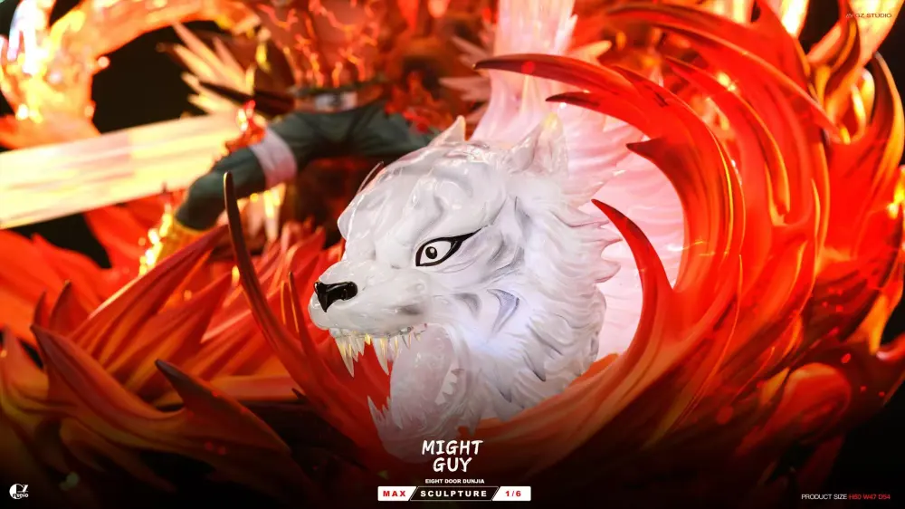 GZ Studio - Might Guy - Naruto Resin Statue