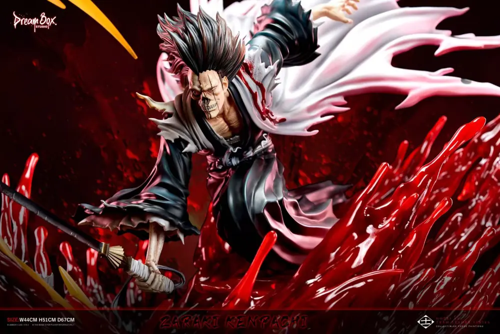 Dream Box Studio - Zaraki Kenpachi - Bleach Resin Statue