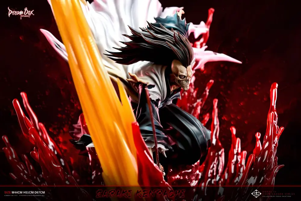 Dream Box Studio - Zaraki Kenpachi - Bleach Resin Statue