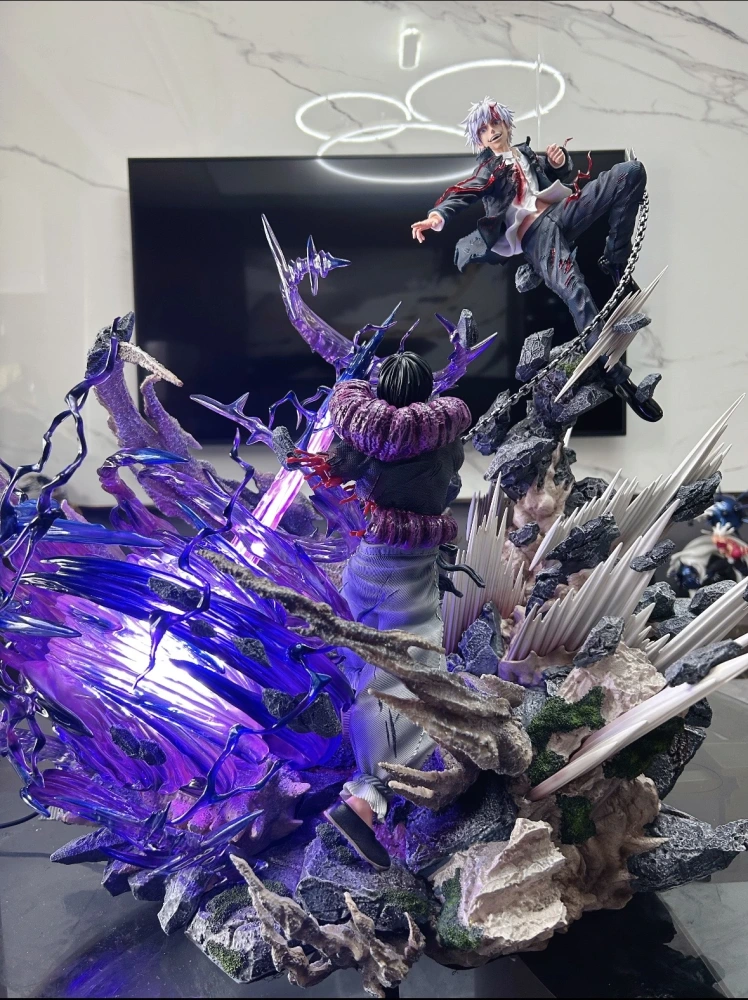 Niren Studio - Satoru Gojo Vs Toji - Jujutsu Kaisen Resin Statue
