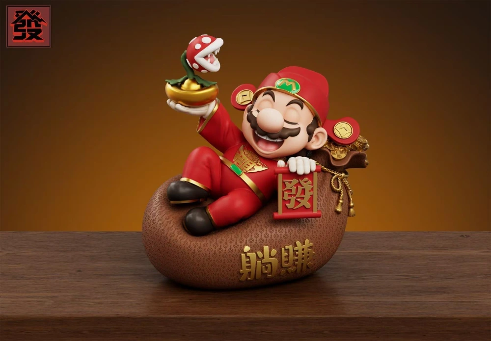 Fa Studio - Fortune Mario - Super Mario Bros Resin Statue