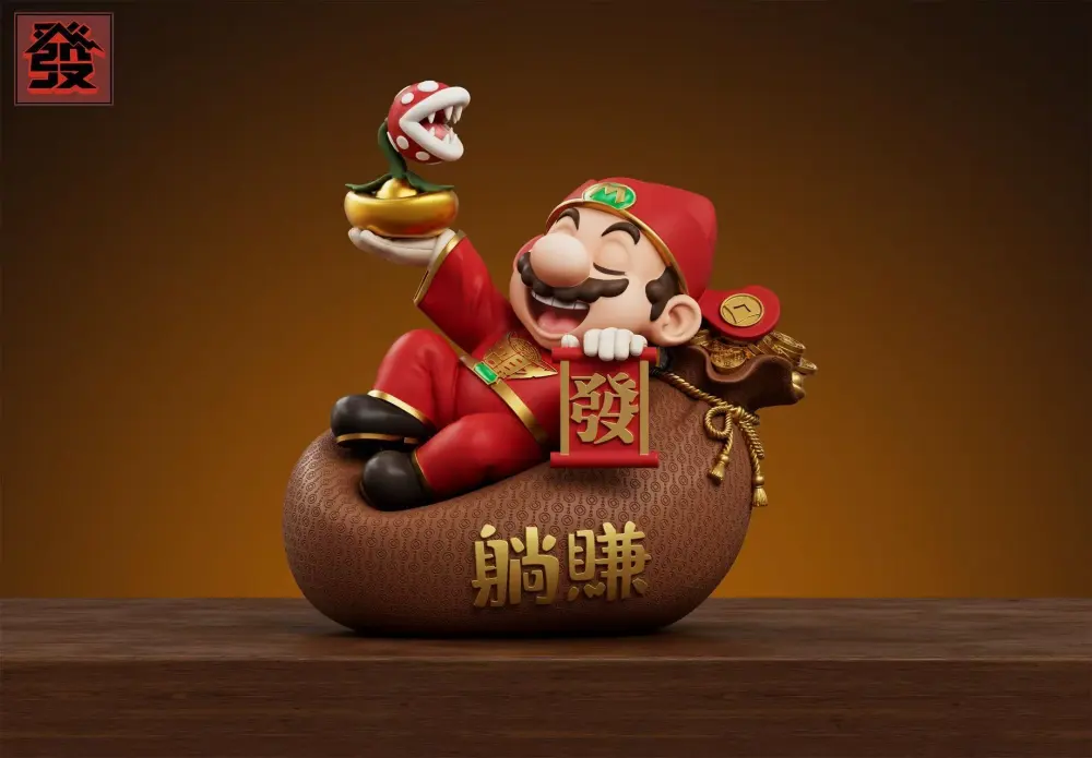 Fa Studio - Fortune Mario - Super Mario Bros Resin Statue