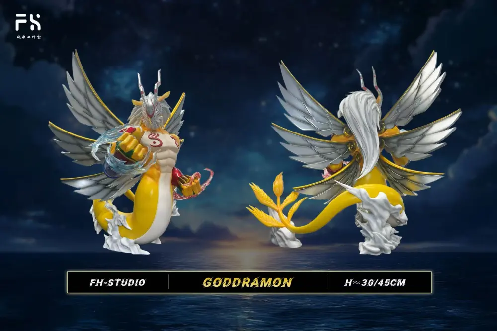 FH Studio - Goddramon - Digimon Resin Statue