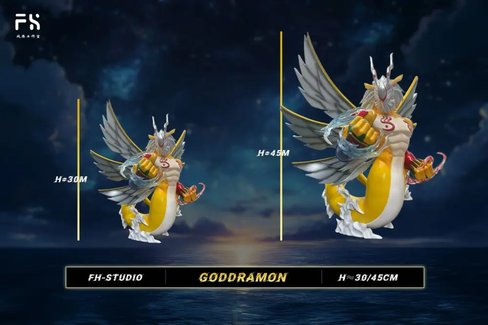 FH Studio - Goddramon - Digimon Resin Statue