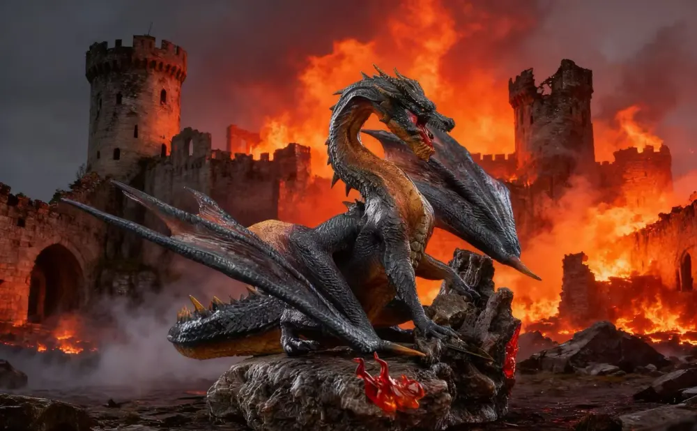 MH Studio - Black Dragon - Monster Hunter Resin Statue