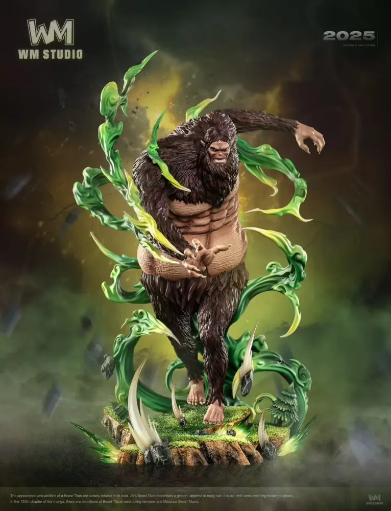 WM Studio - Beast Titan - Attack On Titan Resin Statue