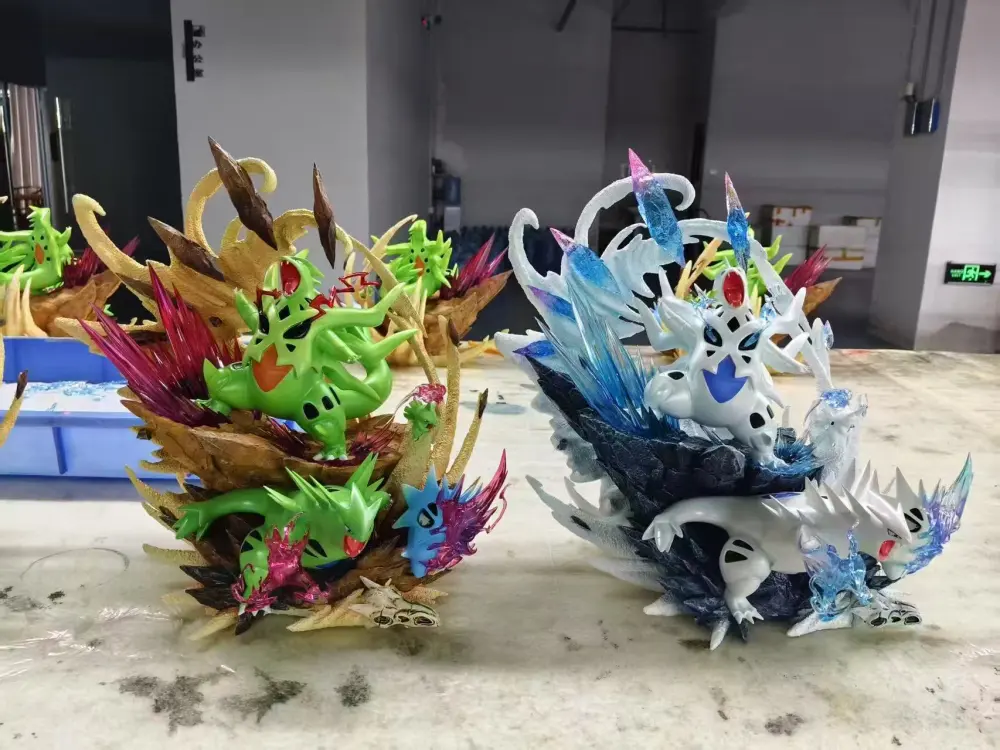 BR Studio - Tyranitar Evolution - Pokemon Resin Statue