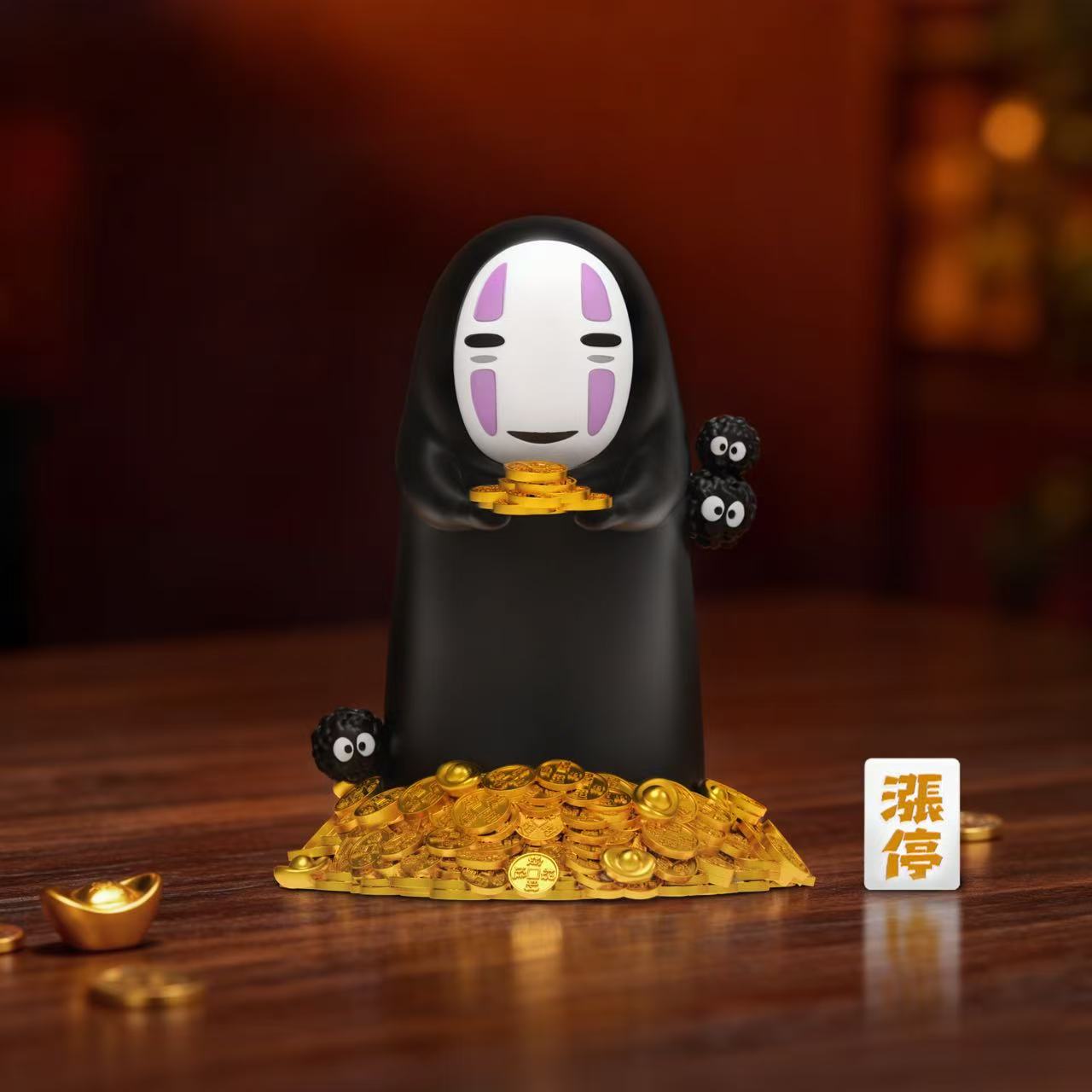 Hit Face Studio - Fortune No Face Man - Spirited Away Resin Statue
