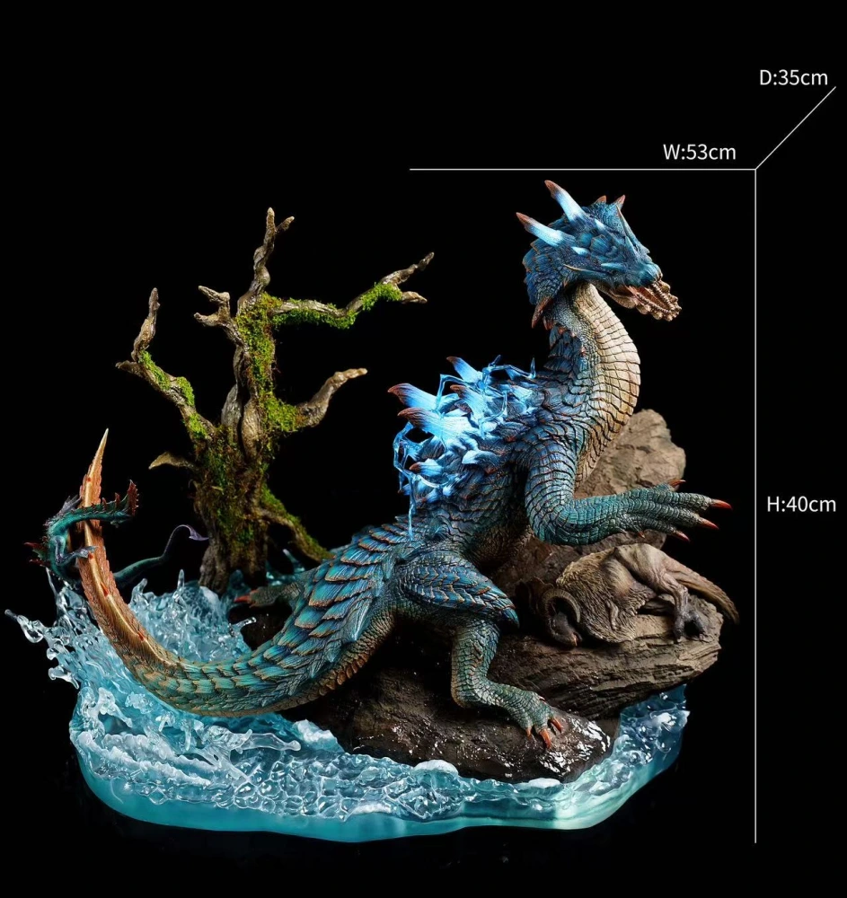 Dragon Frontier Studio - Lagiacrus - Monster Hunter Resin Statue