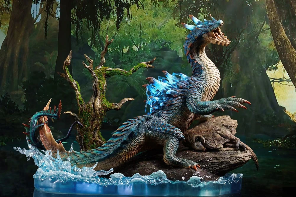 Dragon Frontier Studio - Lagiacrus - Monster Hunter Resin Statue