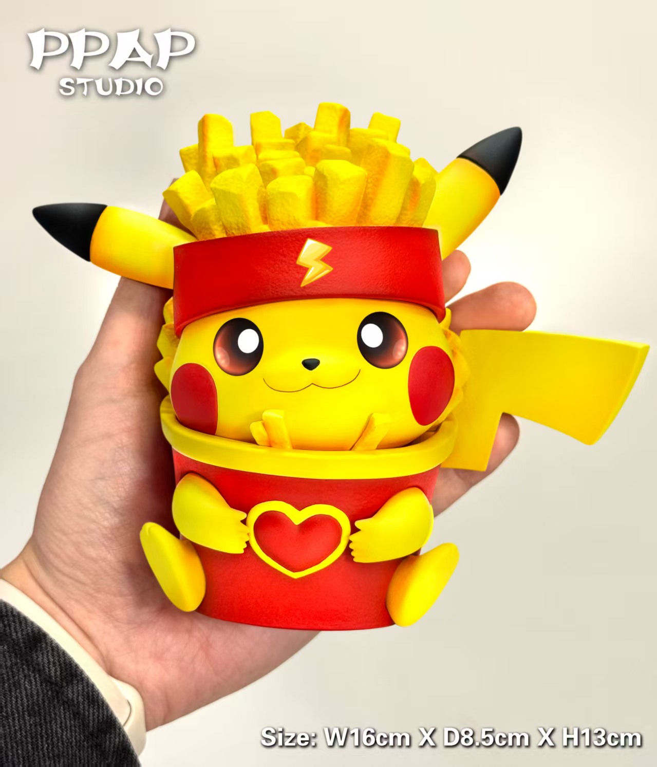 PPAP Studio - French Fries Pikachu - Pokemon Resin Statue