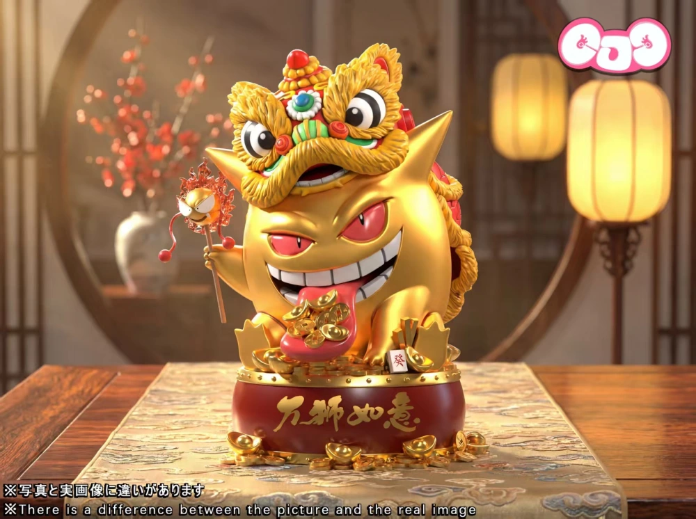 GJJ Studio - Fortune Gengar - Pokemon Resin Statue