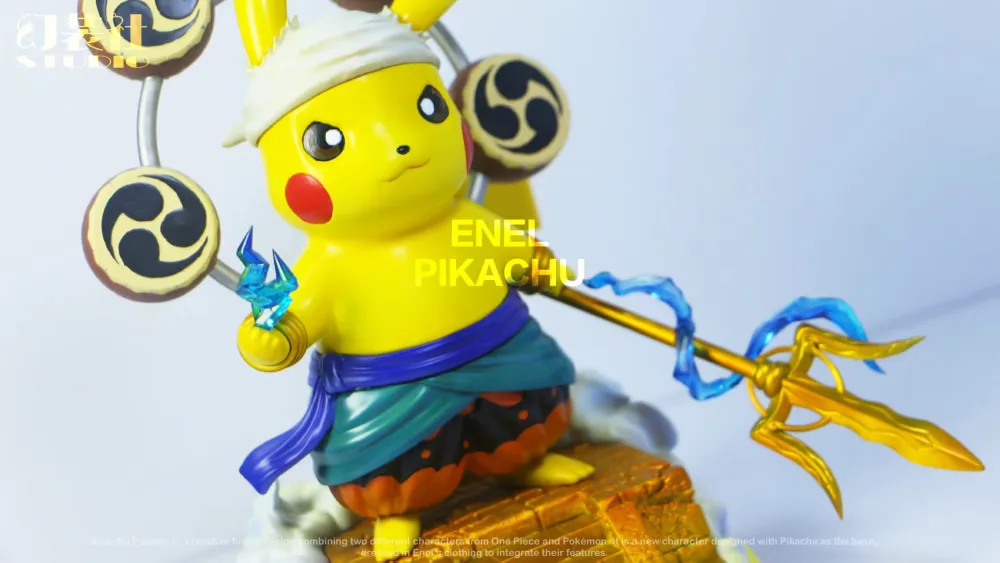 HZS Studio - Pikachu Cosplay Enel - Pokemon Resin Statue