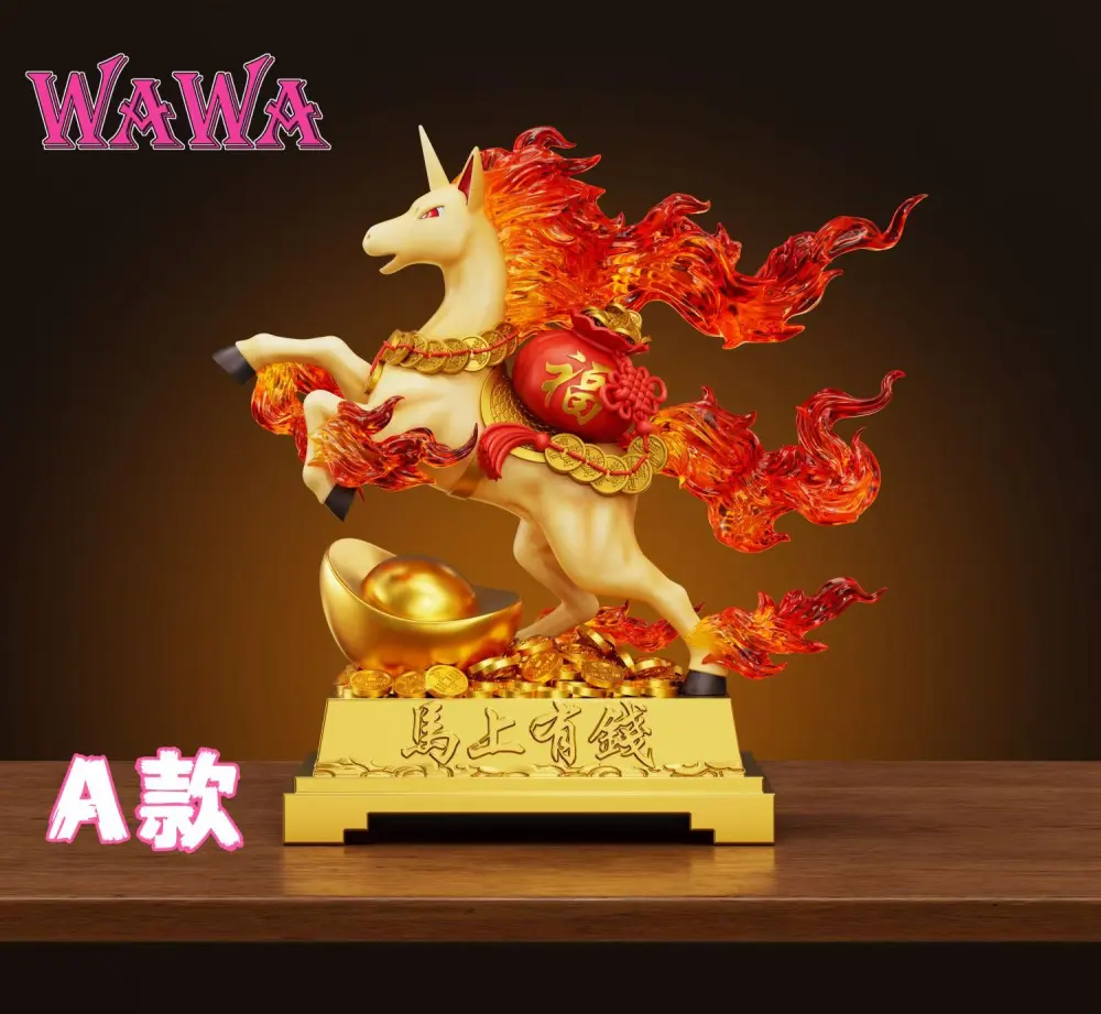 WaWa Studio - Fortune Rapidash - Pokemon Resin Statue