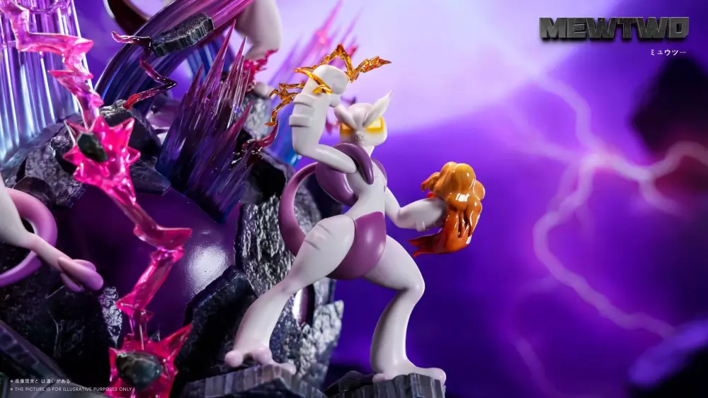 JP Studio - Mewtwo Evolution - Pokemon Resin Statue