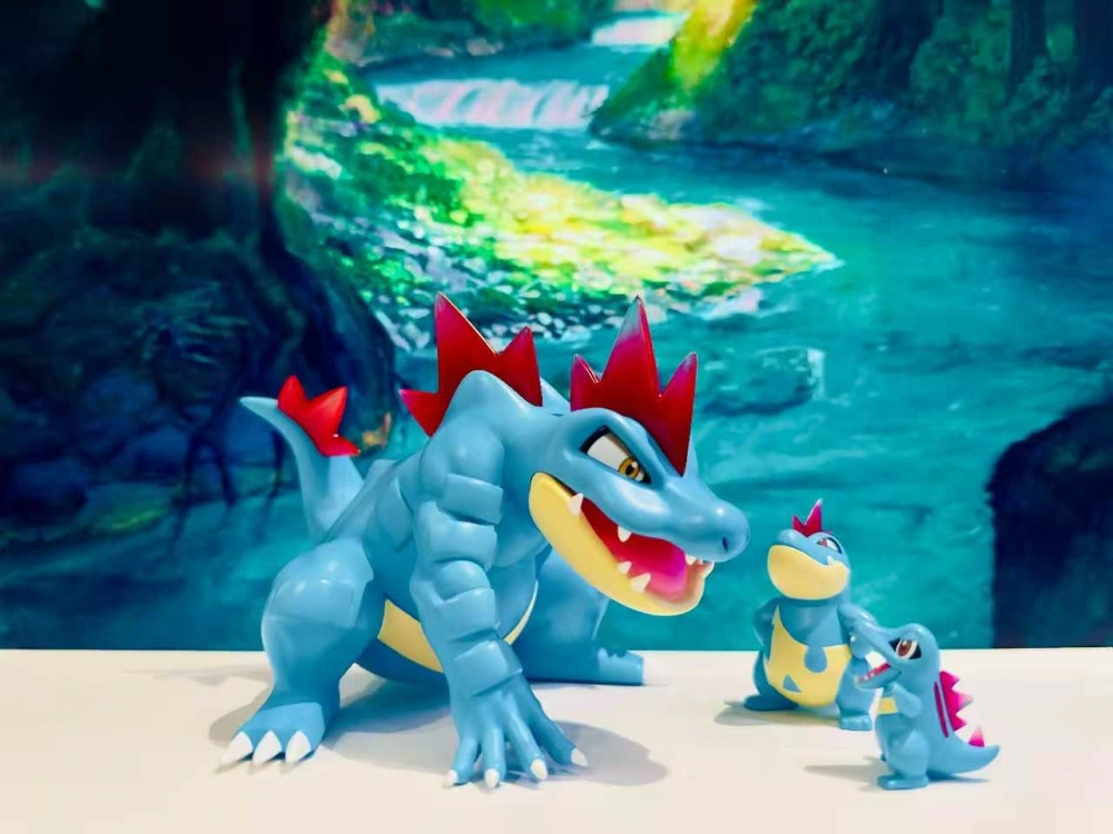 Pirate Ship Studio - Feraligatr Evolution - Pokemon Scale World