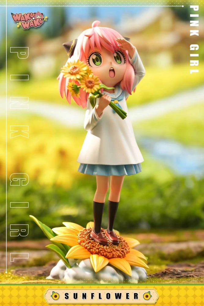 WakuWaku Studio - Anya Sunflower Girl - Spy x Family Resin Statue