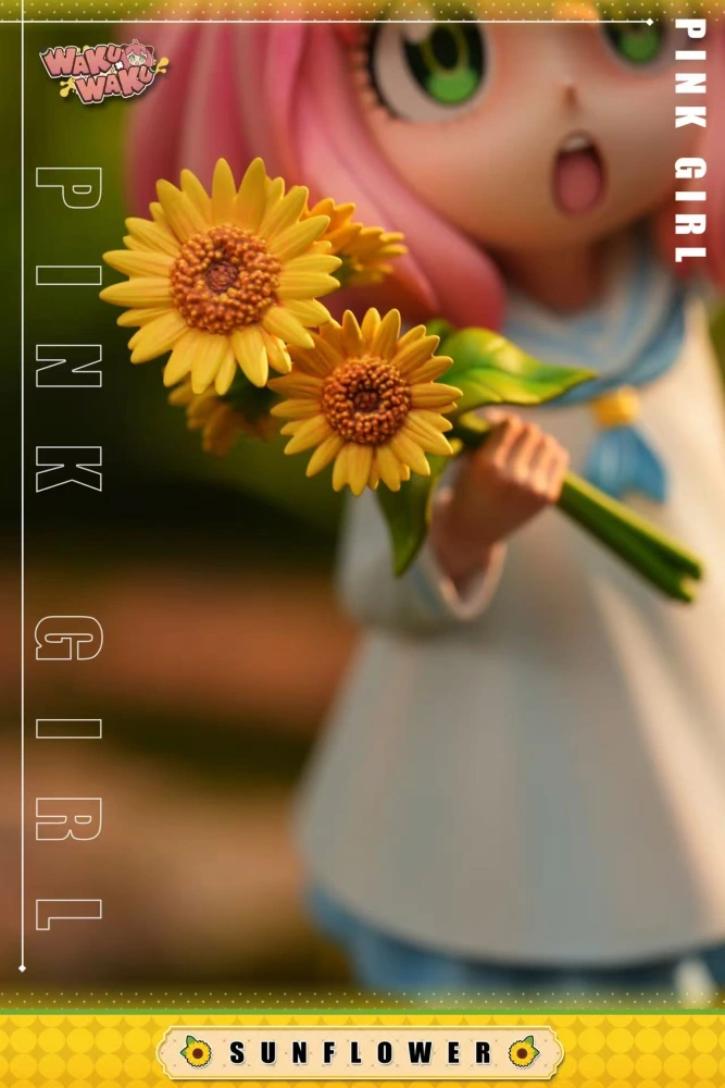 WakuWaku Studio - Anya Sunflower Girl - Spy x Family Resin Statue