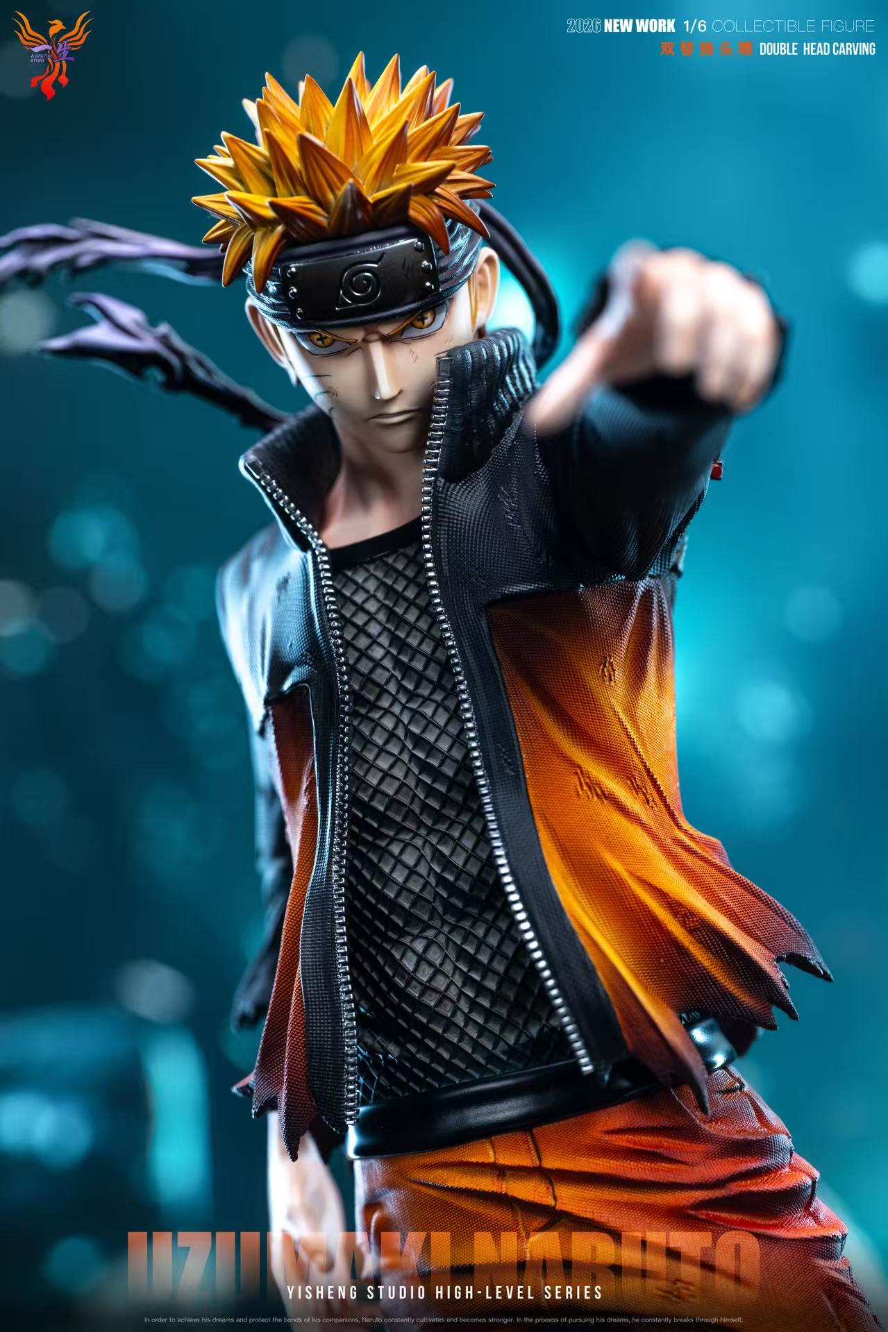 YiSheng Studio - Naruto Uzumaki - Naruto Resin Statue