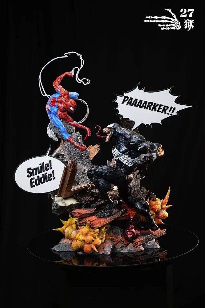 27Abyss Studio - Spiderman Vs Venom - Marvel Resin Statue