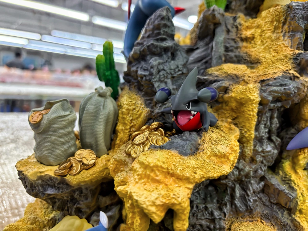 Genesis Studio - Pokemon Desert Scene - Pokemon Resin Statue