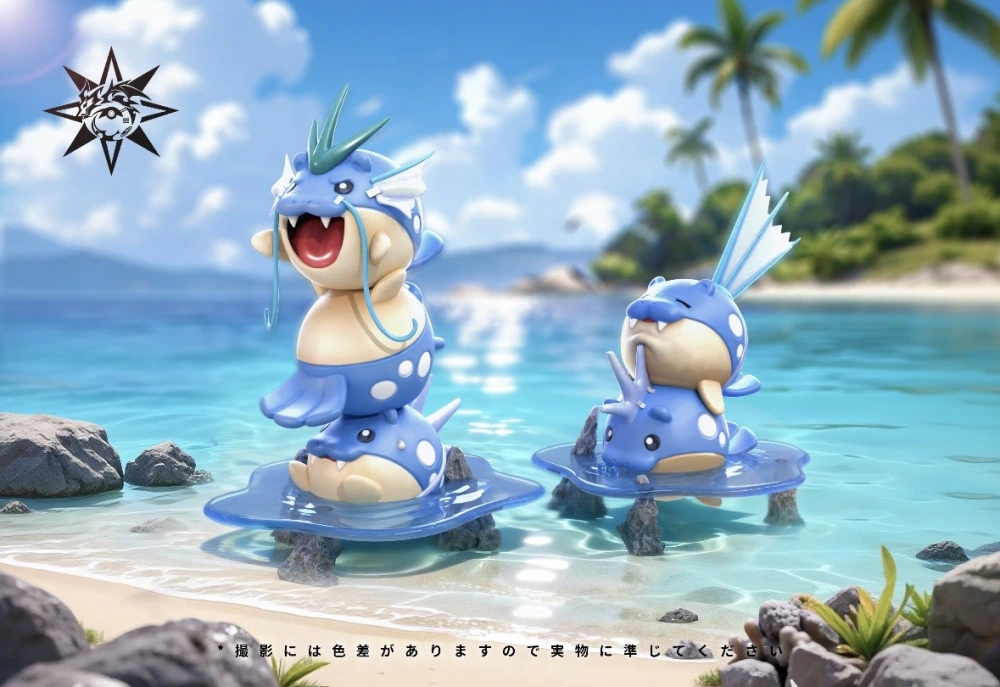 Spirit Dragon Studio - Spheal Cosplay Gyarados - Pokemon Resin Statue