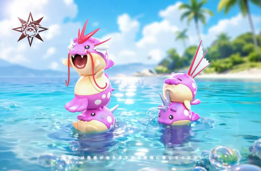 Spirit Dragon Studio - Spheal Cosplay Gyarados - Pokemon Resin Statue