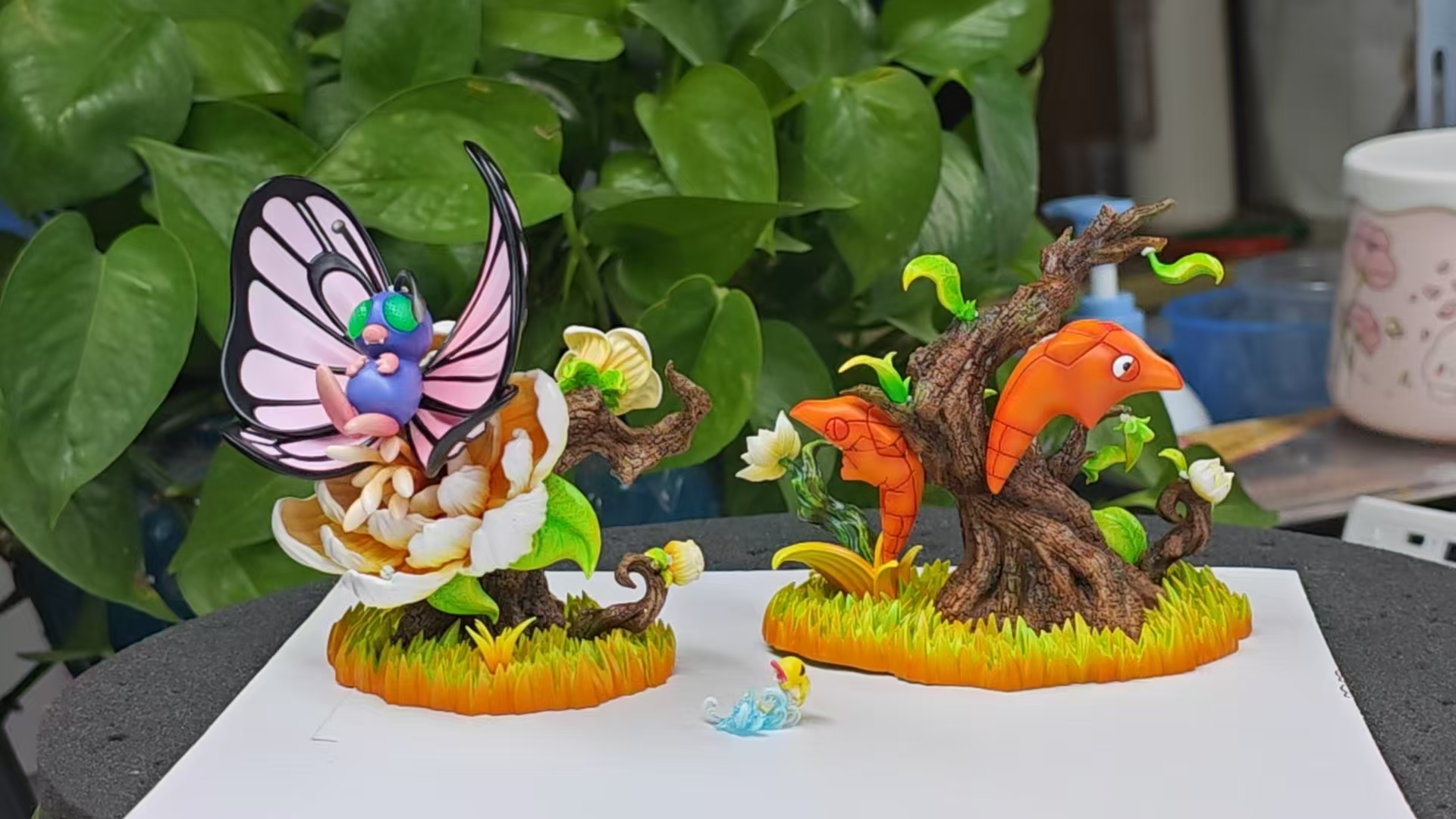 Game Master Studio - Butterfree Evolution - Pokemon Resin Statue