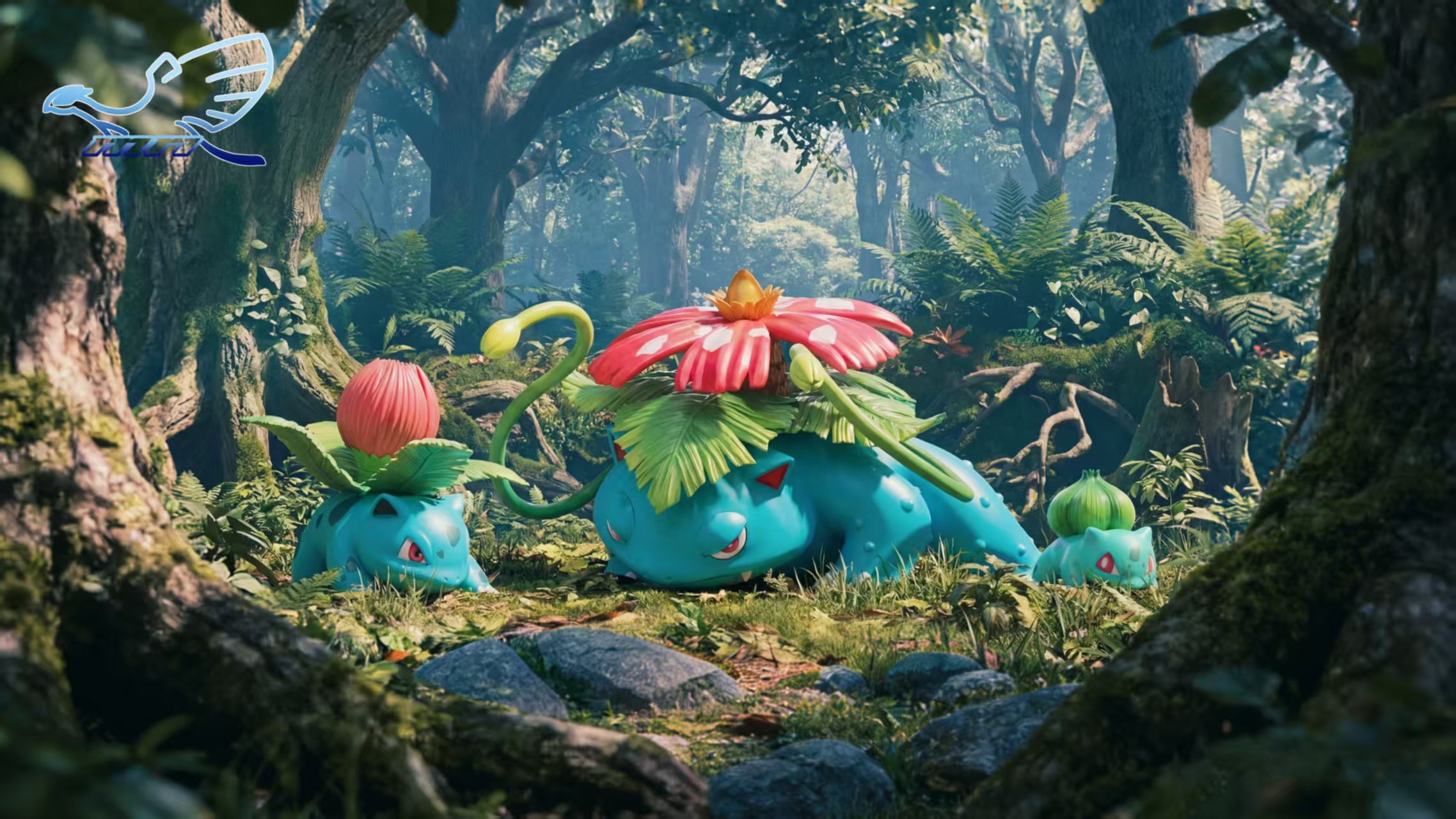MN Studio - Venusaur Evolution - Pokemon Scale World