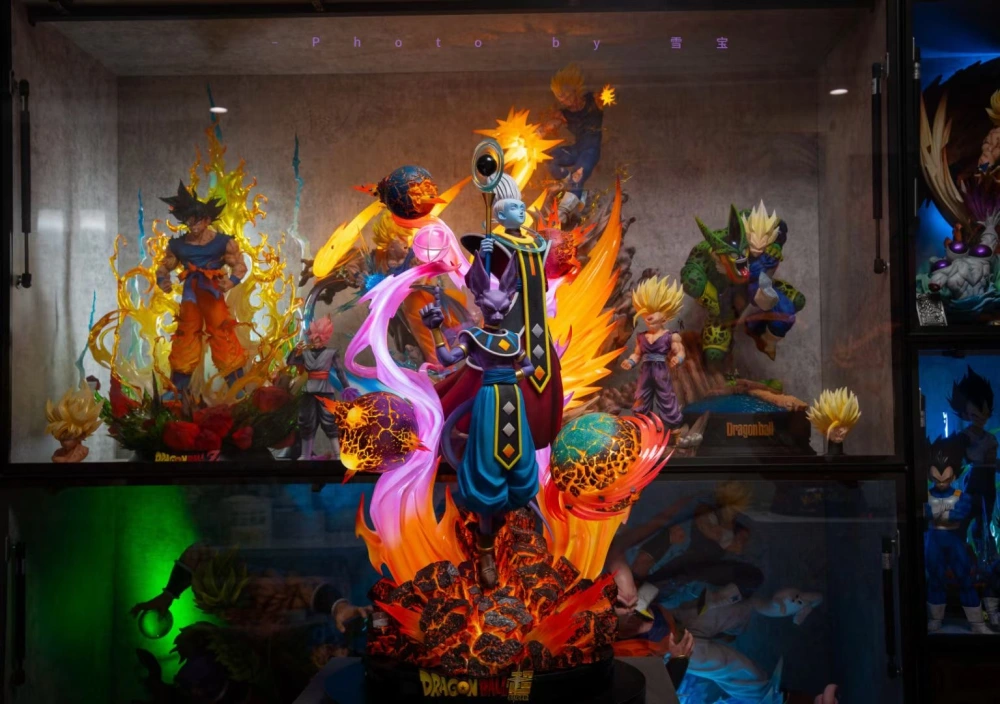 Hex Collectibles - Beerus x Whis - Dragon Ball Licensed Statue