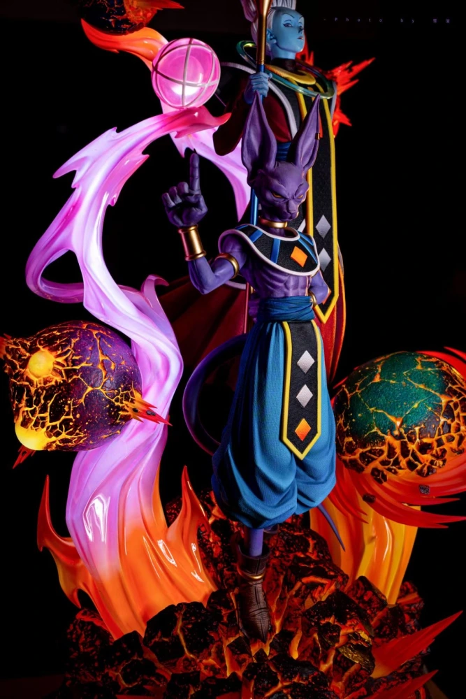 Hex Collectibles - Beerus x Whis - Dragon Ball Licensed Statue