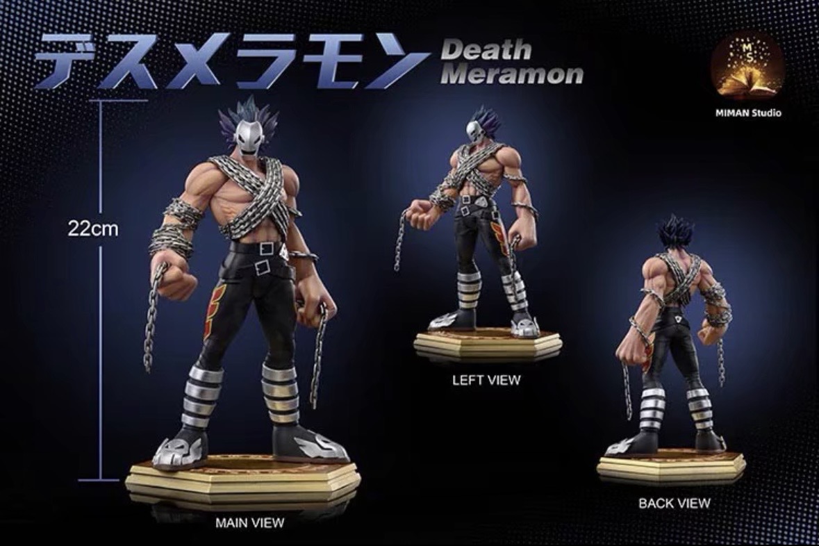 Miman Studio - Death Meramon - Digimon Resin Statue