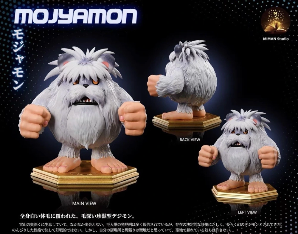 Miman Studio - Mojyamon - Digimon Resin Statue