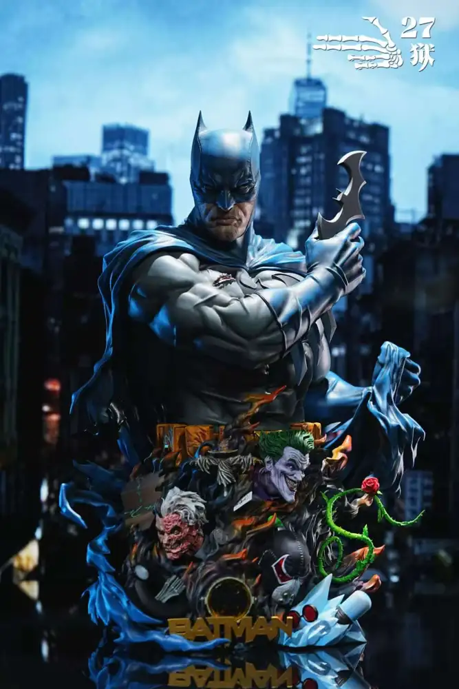 27Abyss Studio - Batman Bust - DC Resin Statue