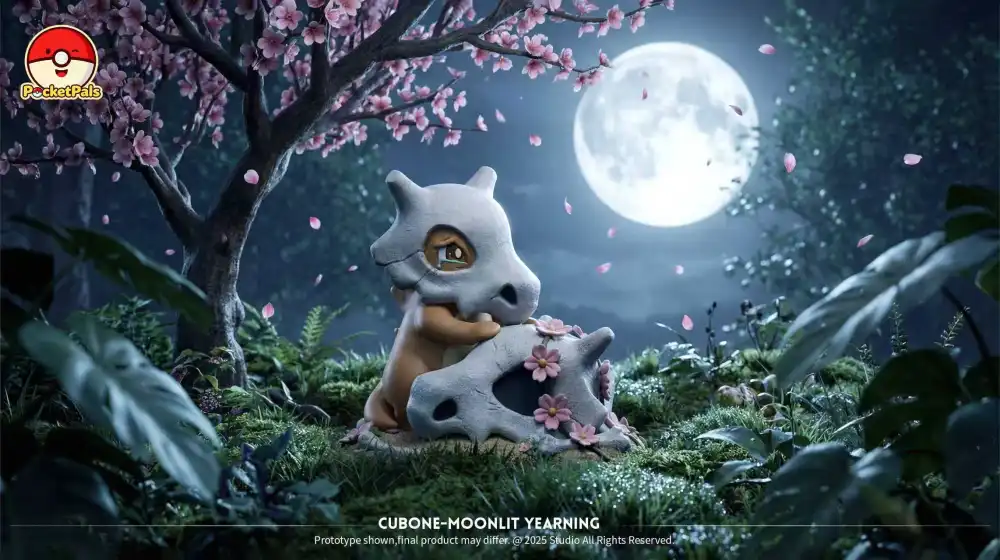 PocketPals Studio - Cubone - Pokemon Resin Statue