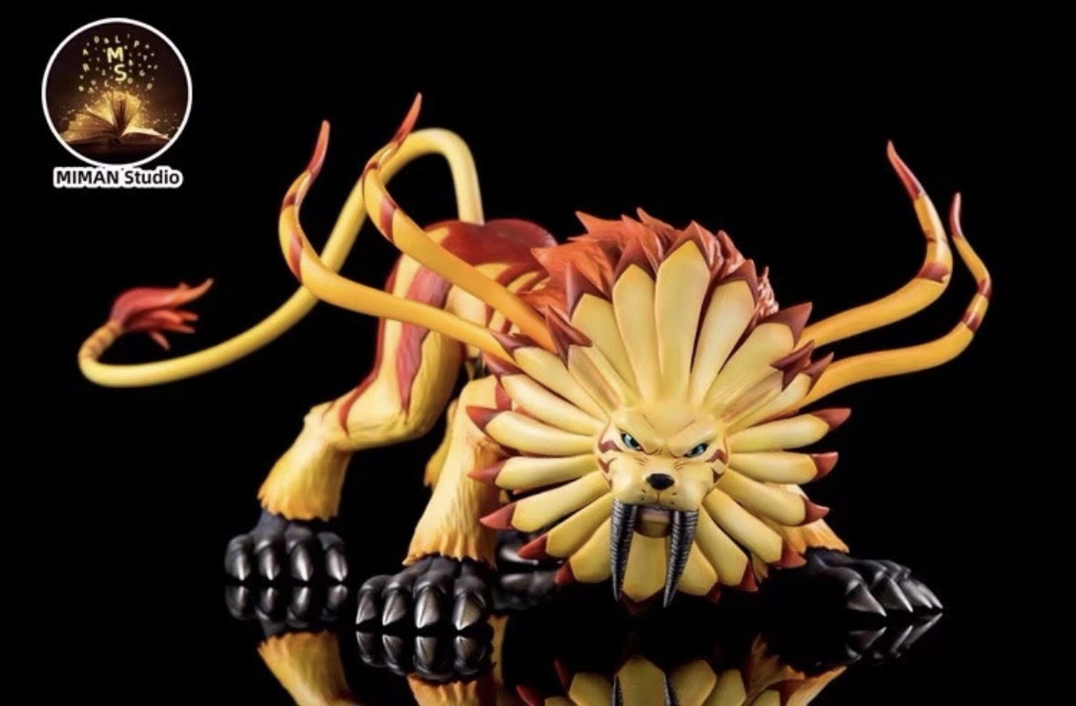 Miman Studio - SaberLeomon - Digimon Resin Statue