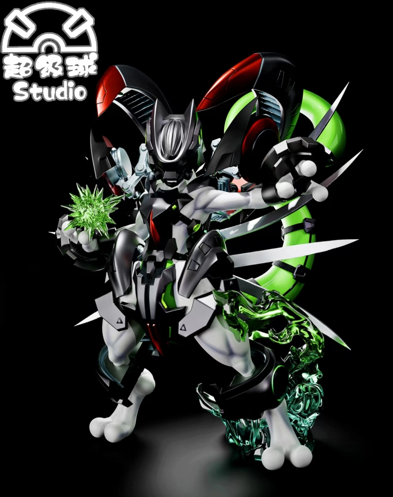 Super Ball Studio - Armored Mewtwo - Pokemon Scale World