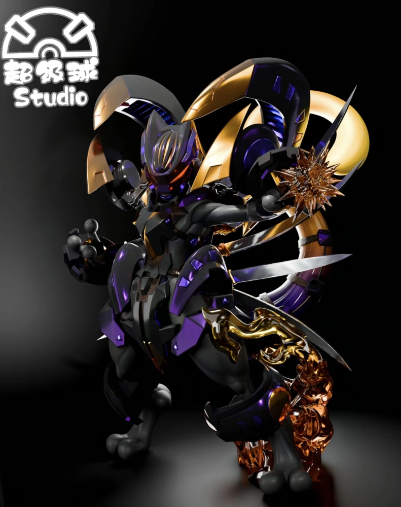Super Ball Studio - Armored Mewtwo - Pokemon Scale World