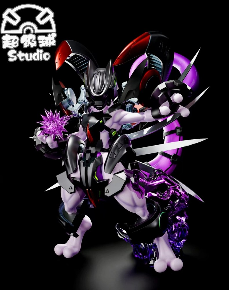 Super Ball Studio - Armored Mewtwo - Pokemon Scale World
