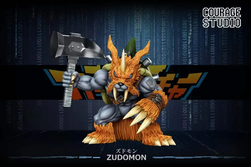Courage Studio - Zudomon - Digimon Resin Statue