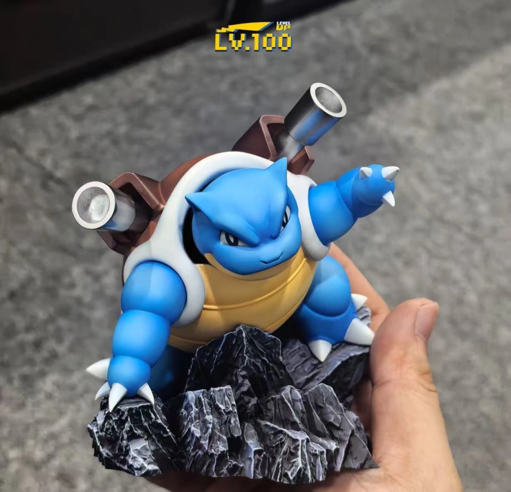 LV100 Club Studio - Blue x Blastoise - Pokemon Resin Statue