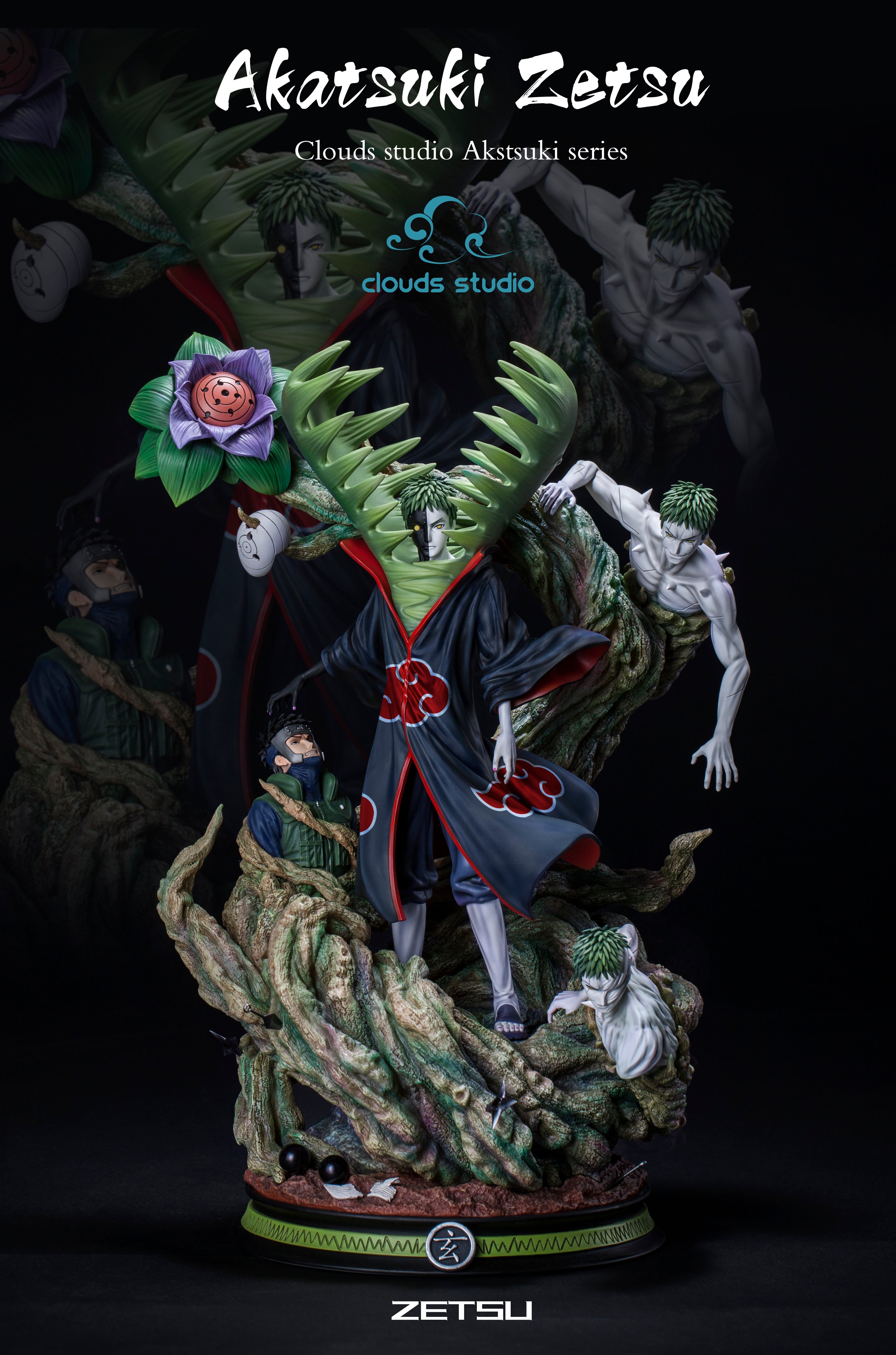 Clouds Studio - Akatsuki Zetsu - Naruto Resin Statue