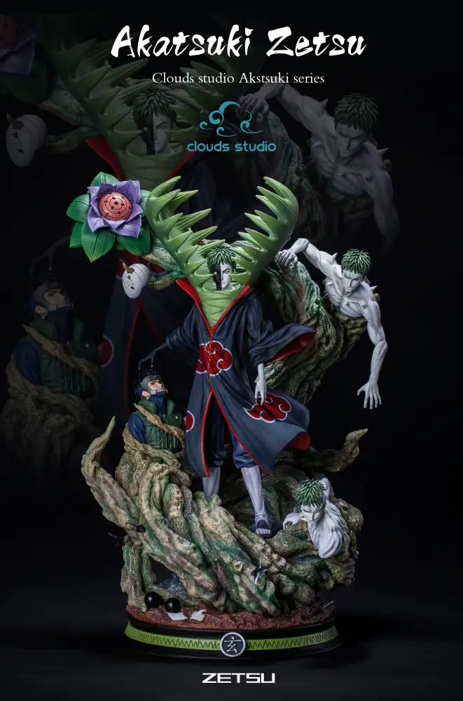 Clouds Studio - Akatsuki Zetsu - Naruto Resin Statue