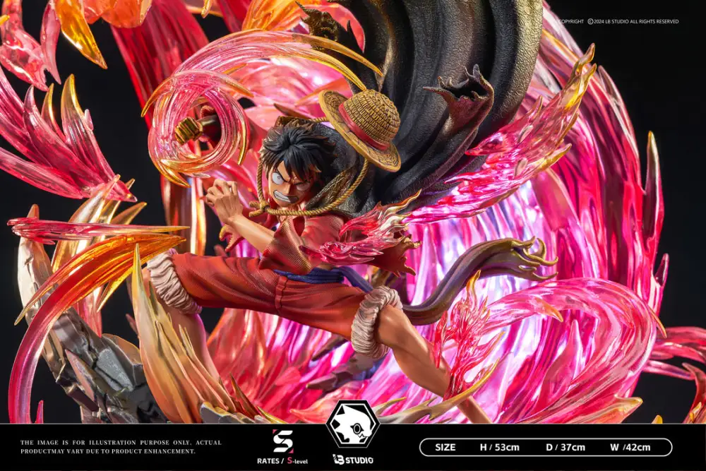 LB Studio - Luffy Haki Ryou - One Piece Resin Statue