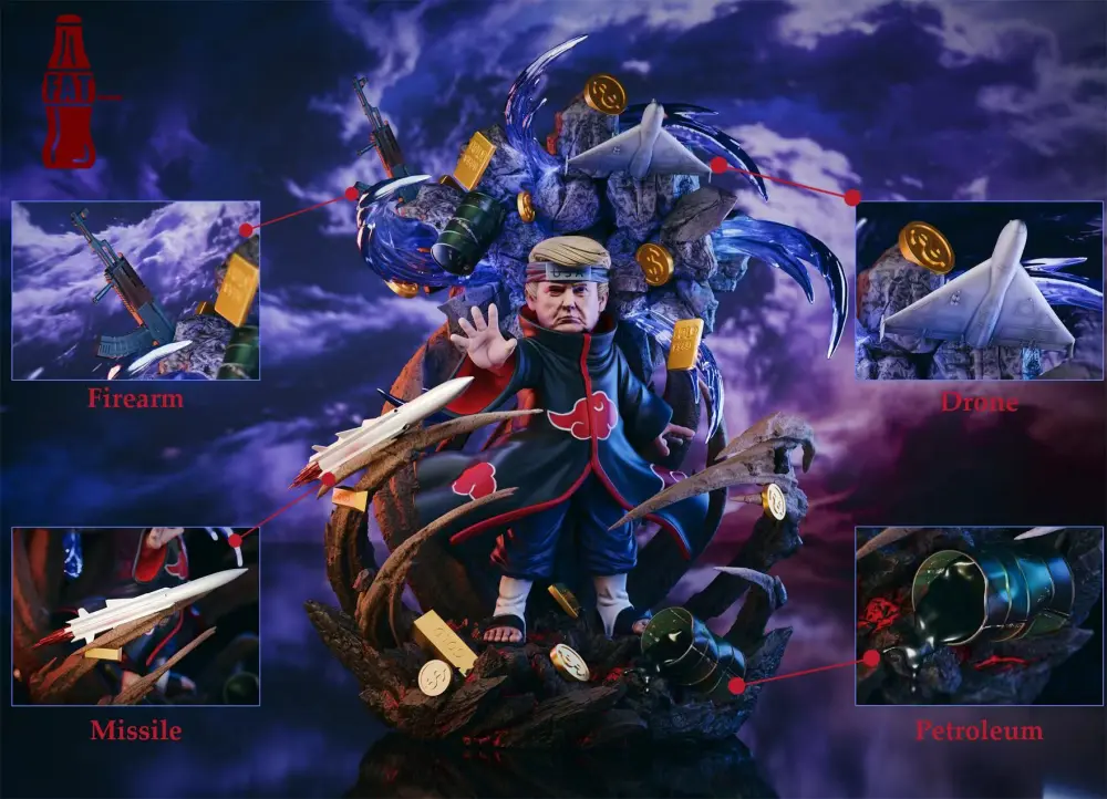 Fat Boy Studio - Akatsuki Trump - Naruto Resin Statue