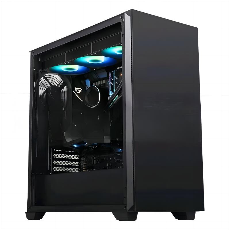 Silent computer case