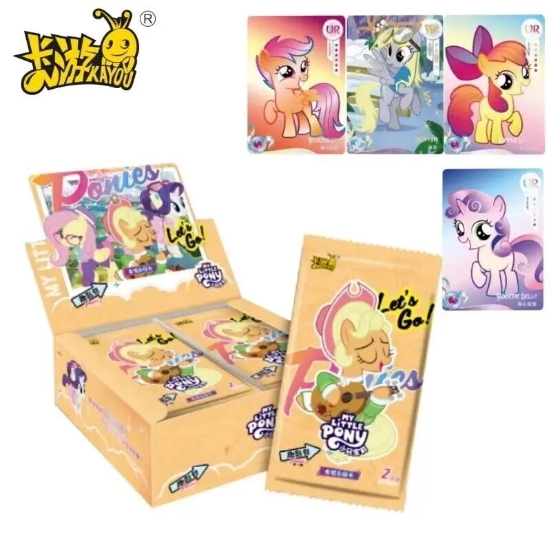 Kayou My Little Pony 30 Pack Booster Box CCG Trading ccg Cards NEW Yellow